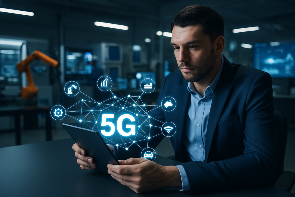 Aplikasi 5G dalam Industri dan Bisnis Modern - Teknologi Terkini